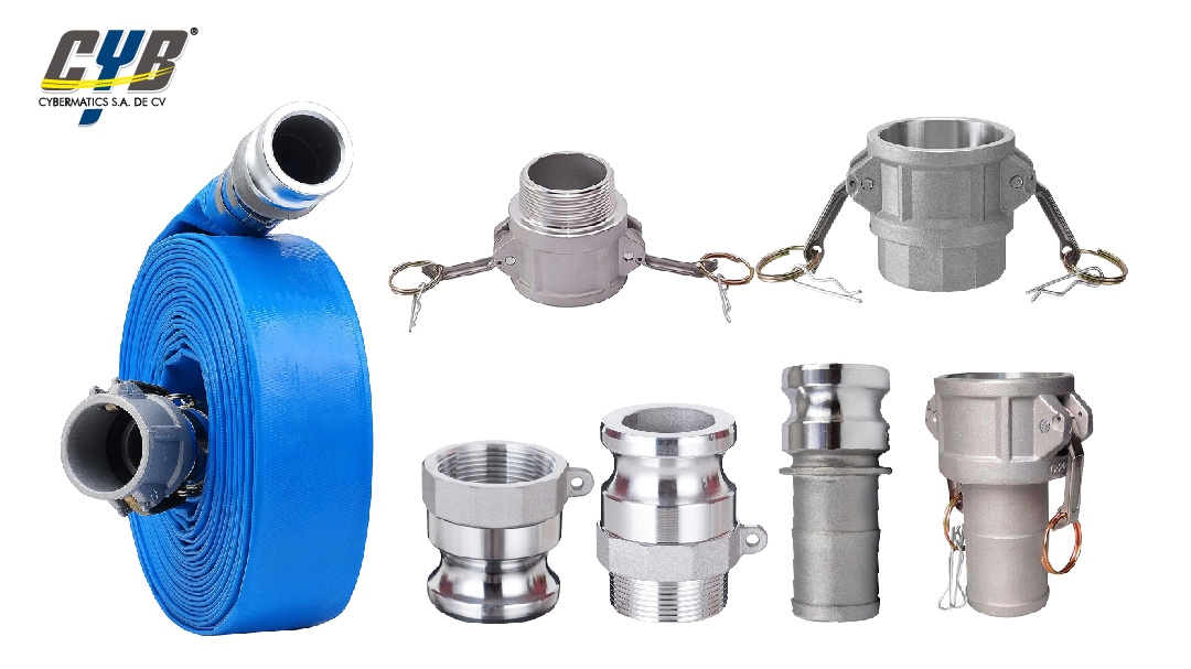 Mangueras planas y conexiones Camlock